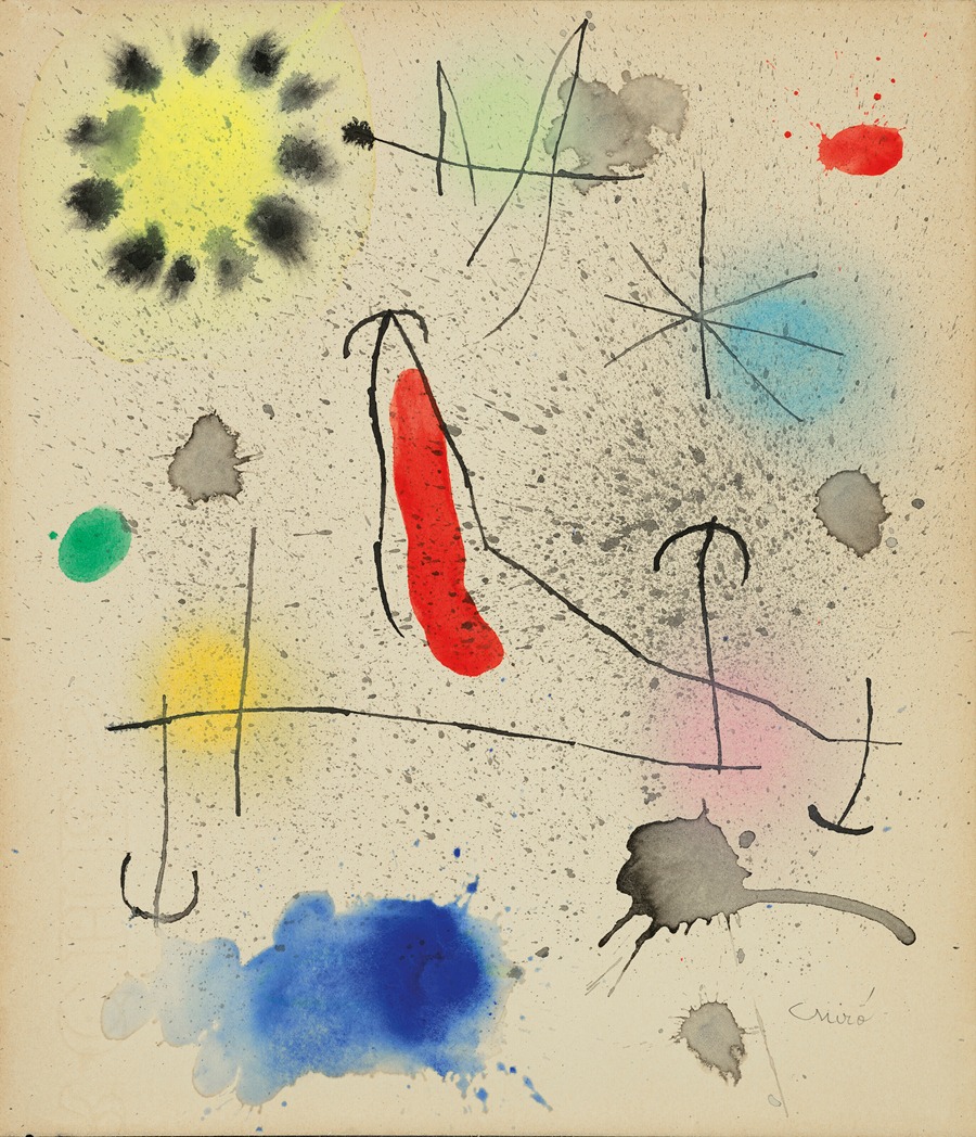 Joan Miro 37 Million Dollar Painting