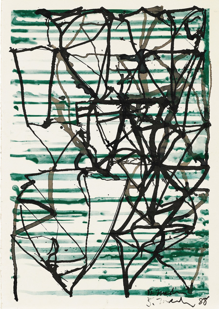 Brice Marden The Dylan Painting
