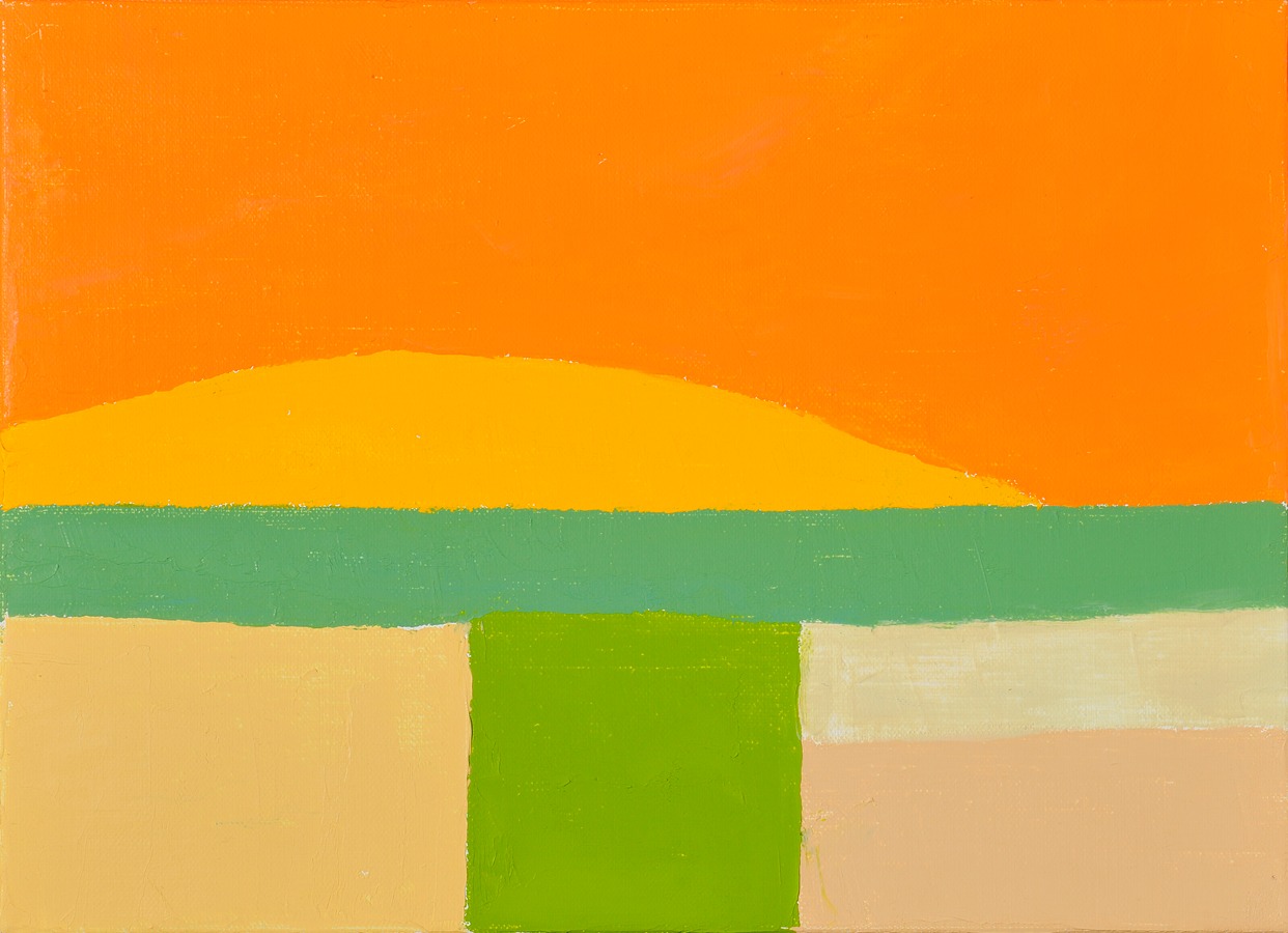 Paysage by Etel Adnan - Artvee