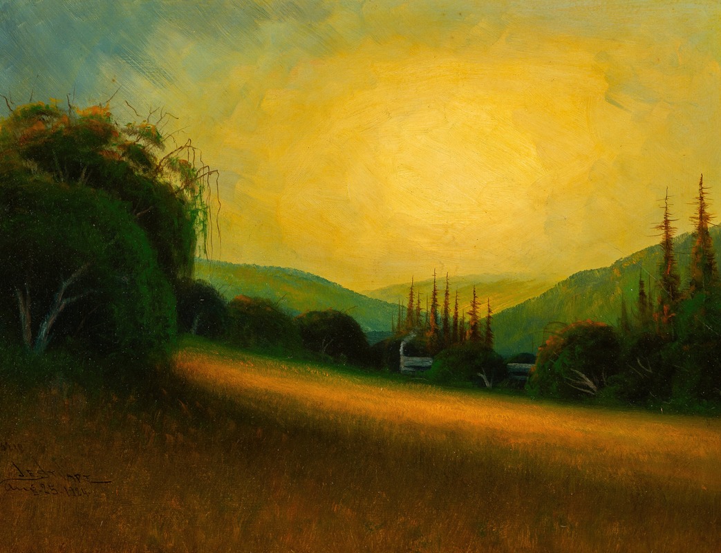 Near Camp Taylor, California - Artvee