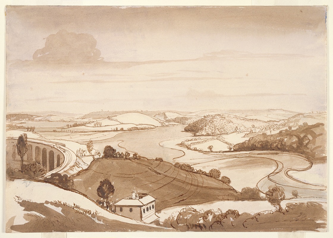 Hilltop Vista by James Dickson Innes - Artvee