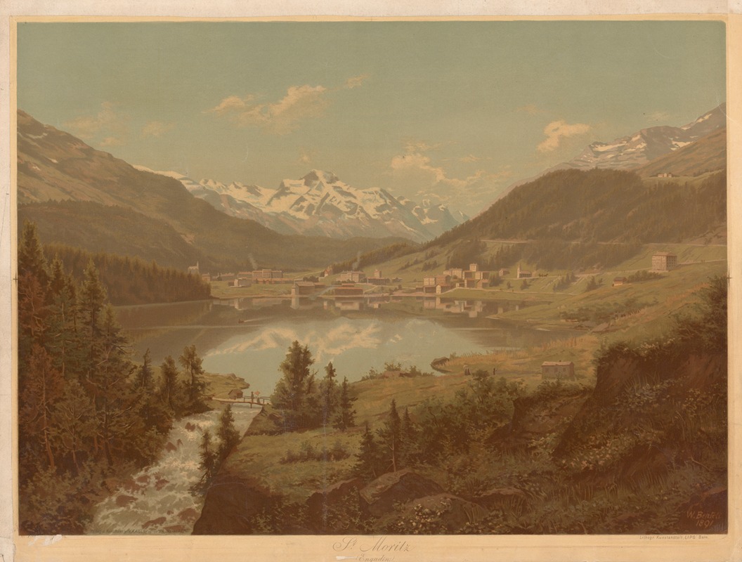 St. Moritz - Artvee