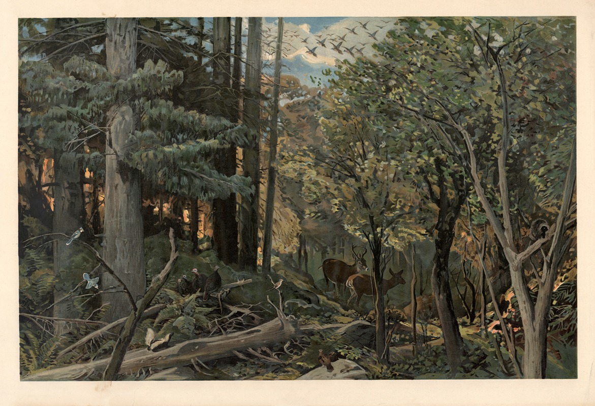 From the Allegheny Mountains - Artvee