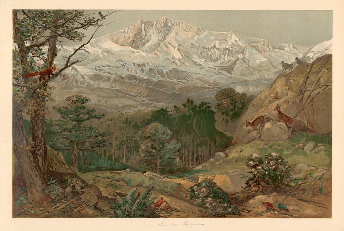 Himalayan Mountains - Artvee