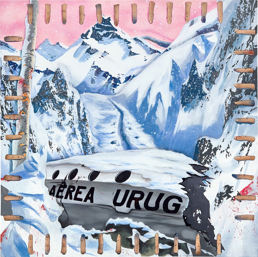 Uruguayan Air Force Flight 571 Map