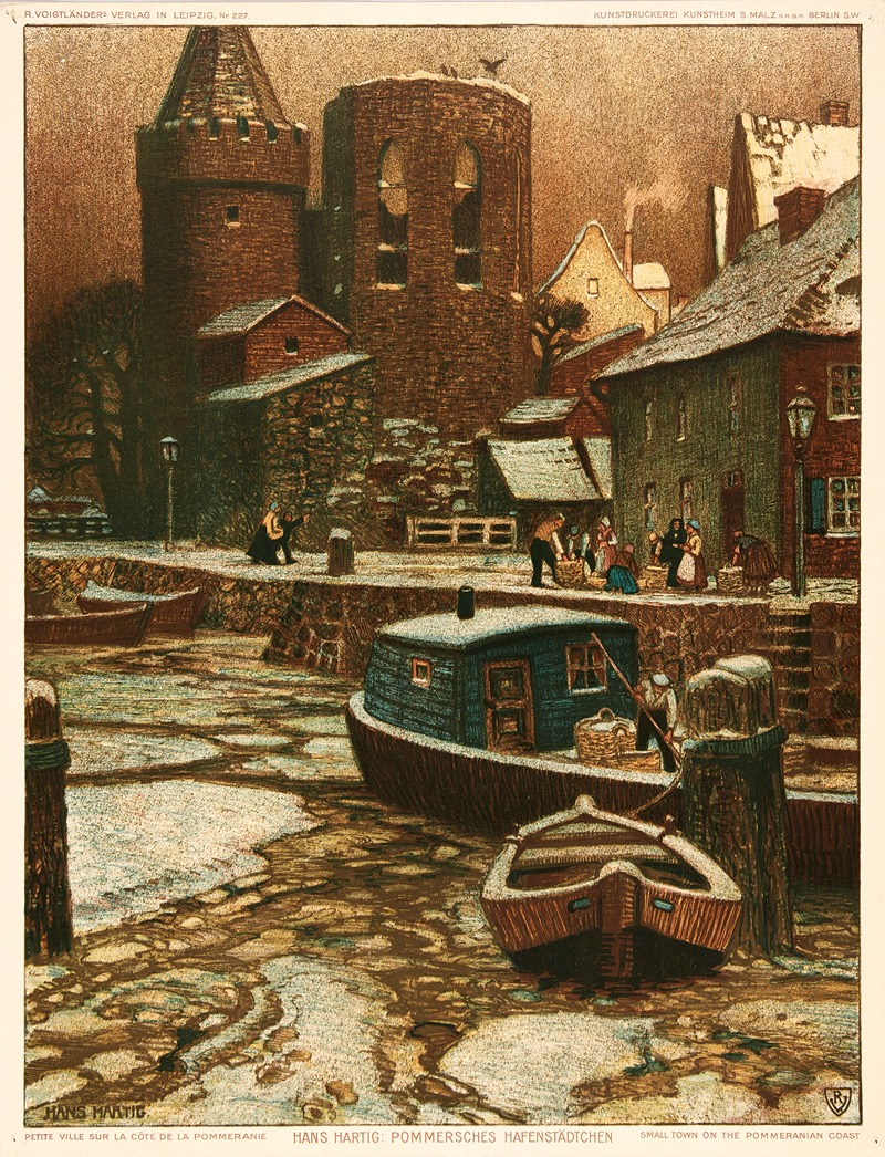 Village on the Pomeranian coast - Artvee