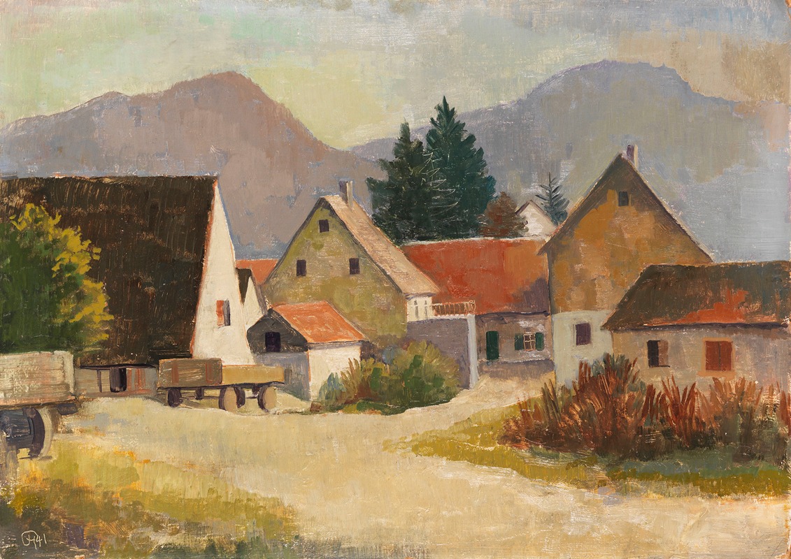 Baden Landscape - Artvee