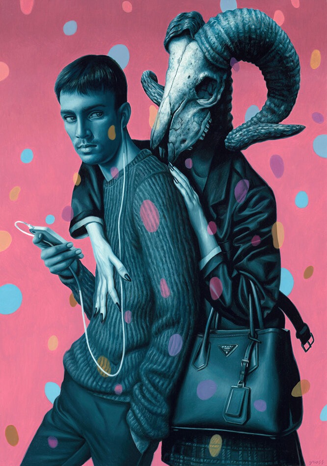 The Dance by Alex Gross - Artvee