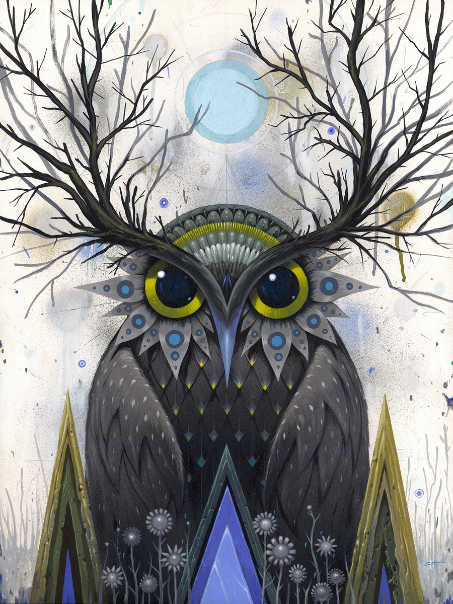 Camille Rose Garcia Owl
