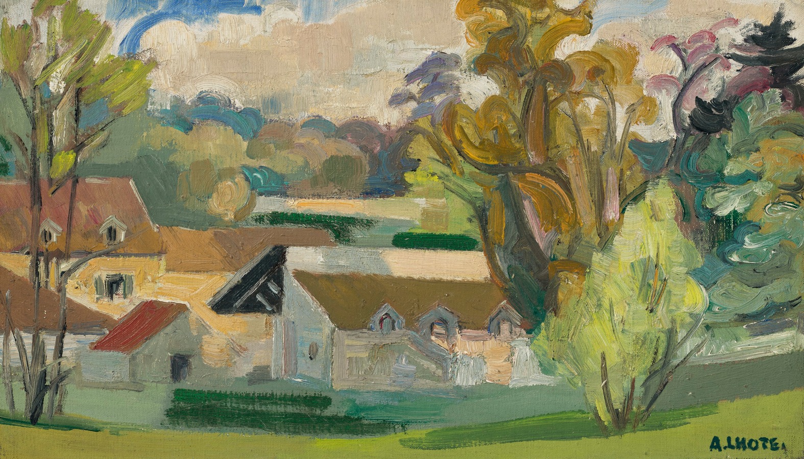 Paysage by André Lhote - Artvee