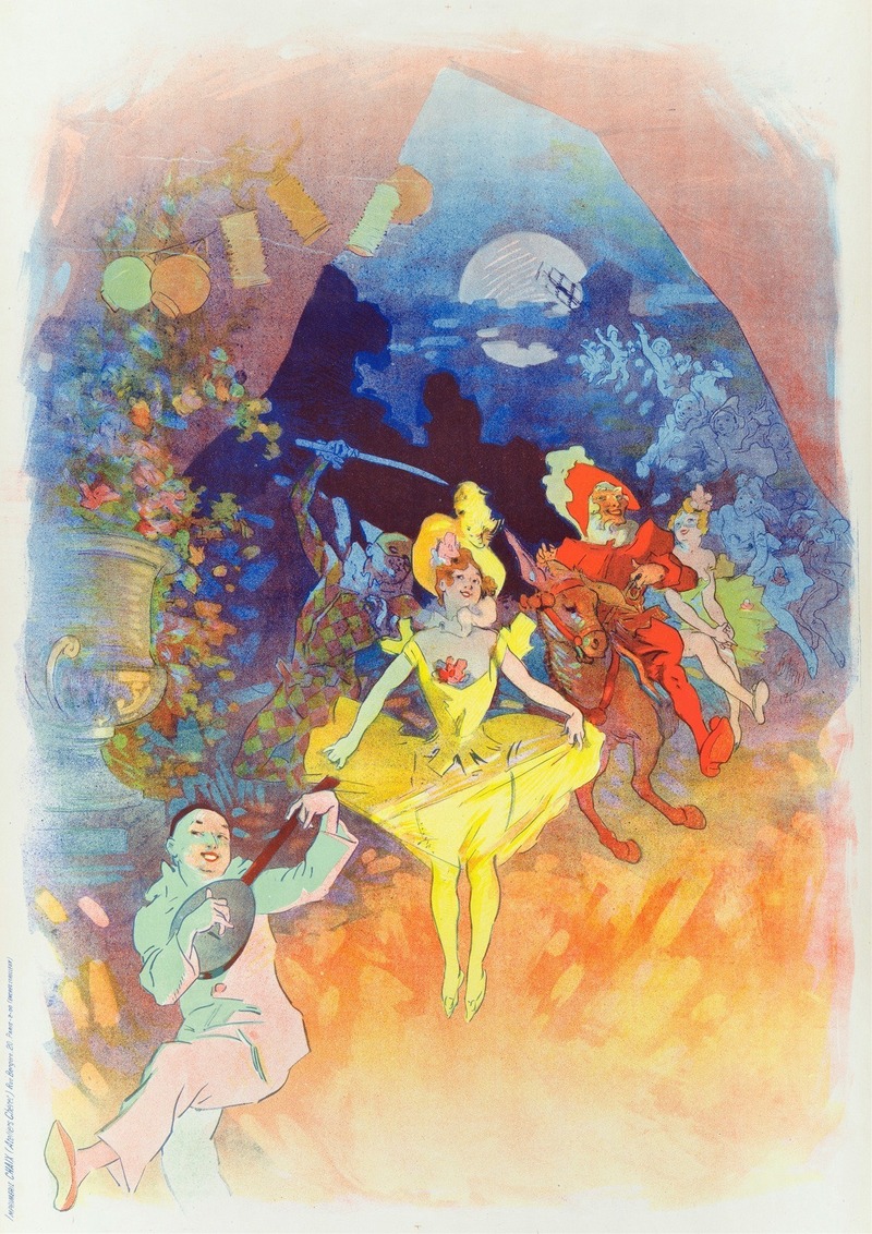 Jules Chéret - Artvee