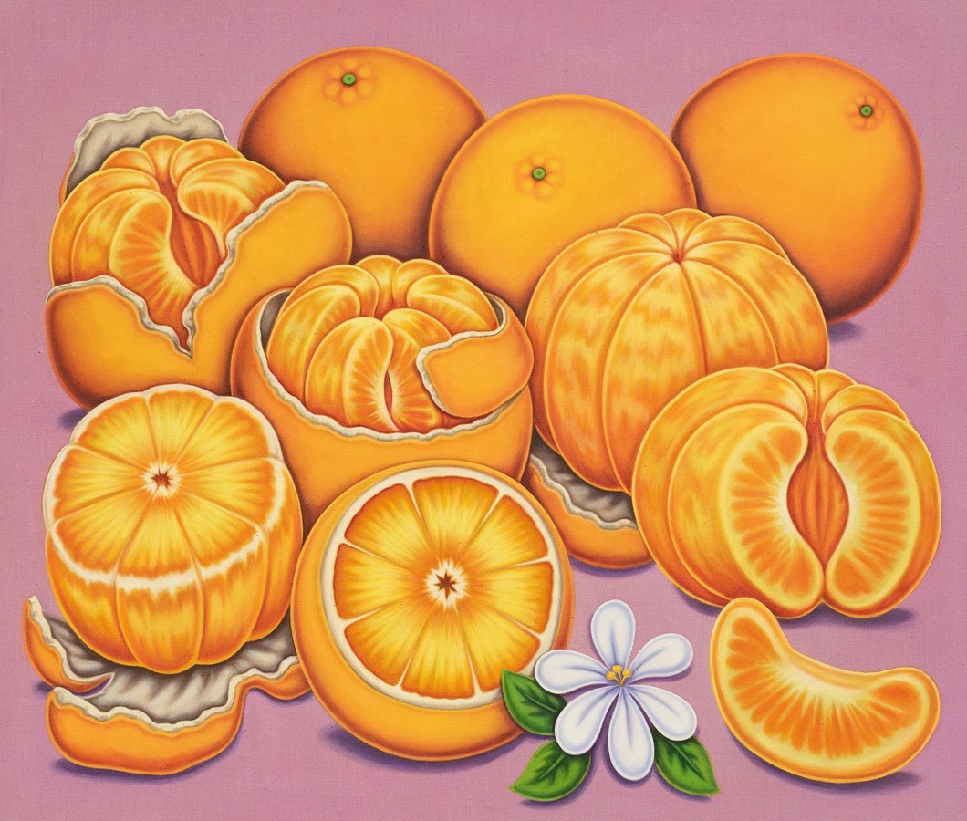 Peeled Orange Drawing