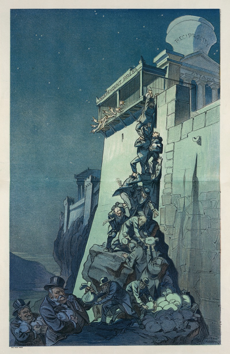 The alarm by Udo Keppler - Artvee