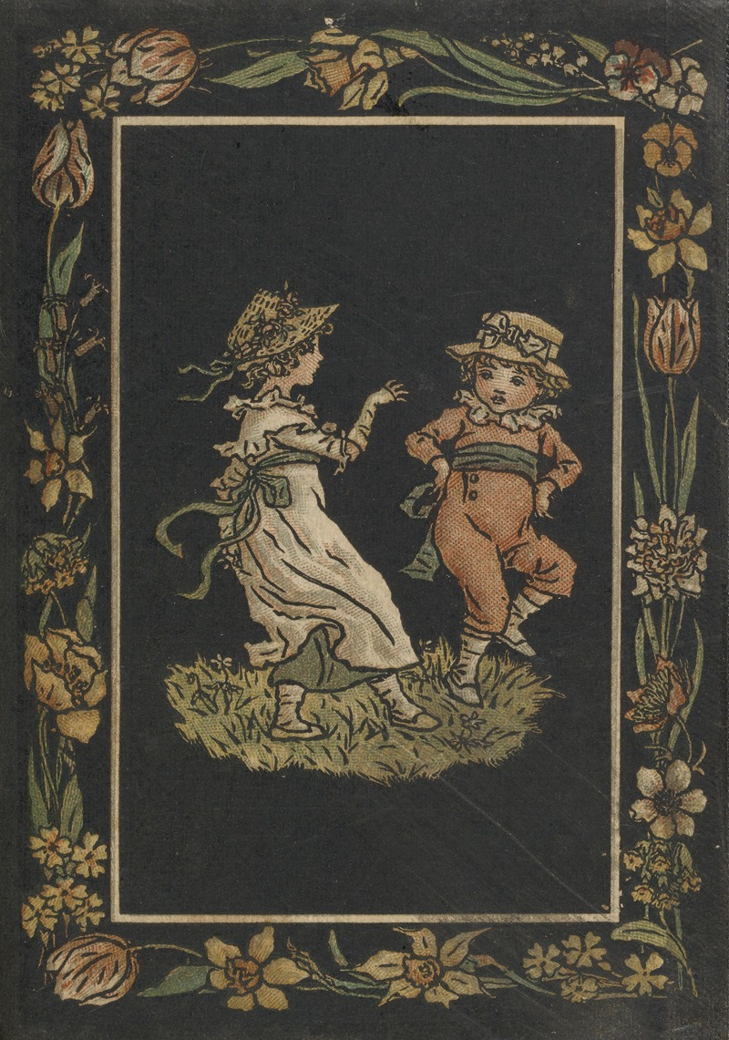 Two children - Artvee