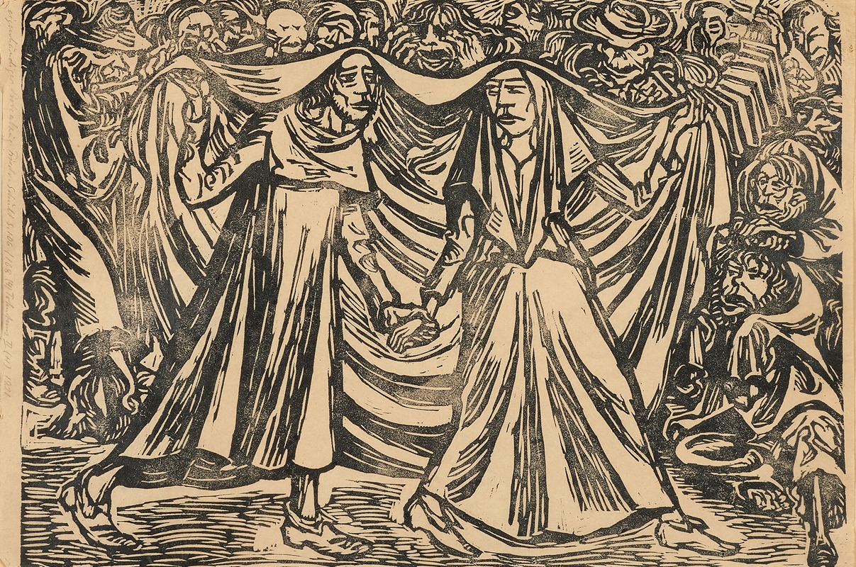 Totentanz II de l’album Die Wandlungen Gottes - Artvee