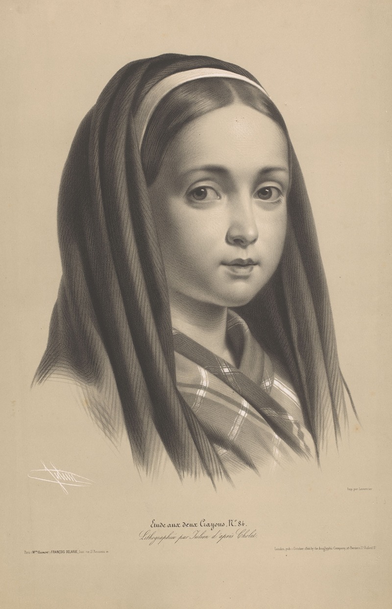 Portrait of a girl - Artvee