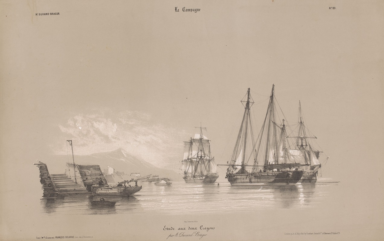 Steamboat in the storm - Artvee