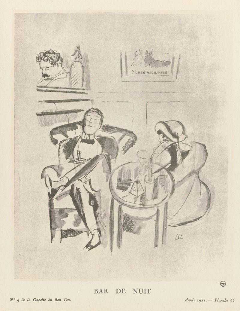 Bar de nuit - Artvee