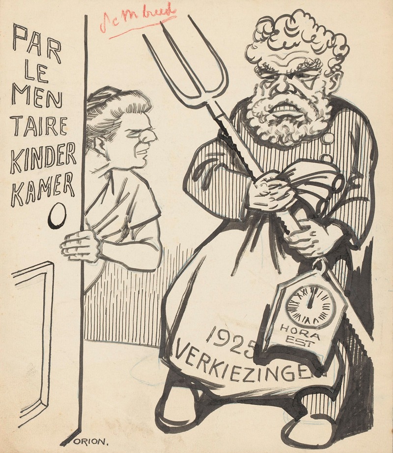 Verkiezingen van 1925. Als Hij komt - Artvee