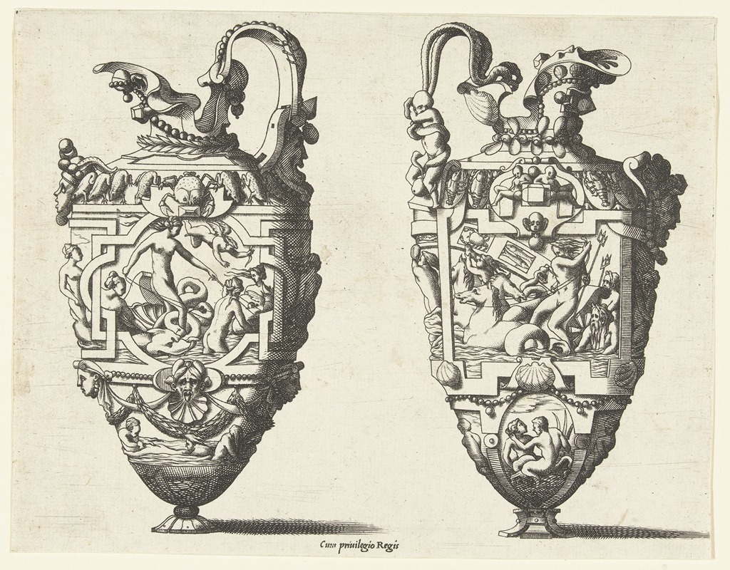 Two jugs - Artvee