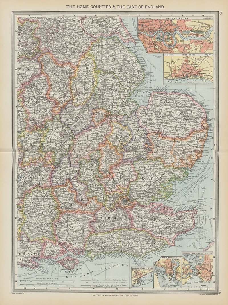 The Home Counties and The East Of England - Artvee