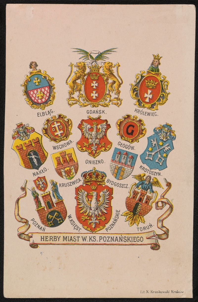 Herby miast W. Ks. Poznańskiego - Artvee