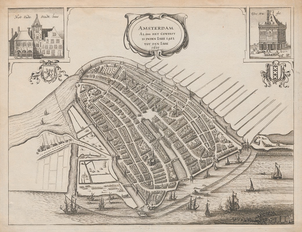 Amsterdam, al soo het geweest is in den iare 1482 tot den iare 1601 ...