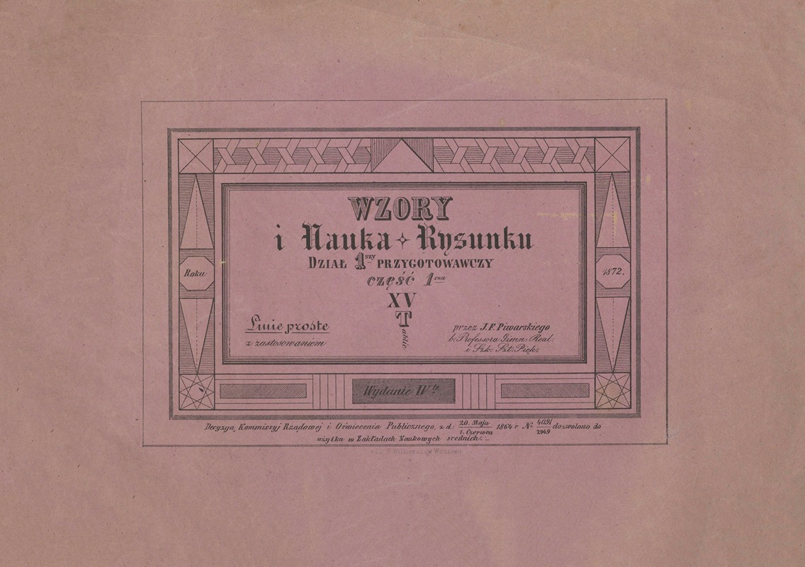 Wzory i nauka rysunku (Patterns and drawing lessons) Vol.2 - Artvee