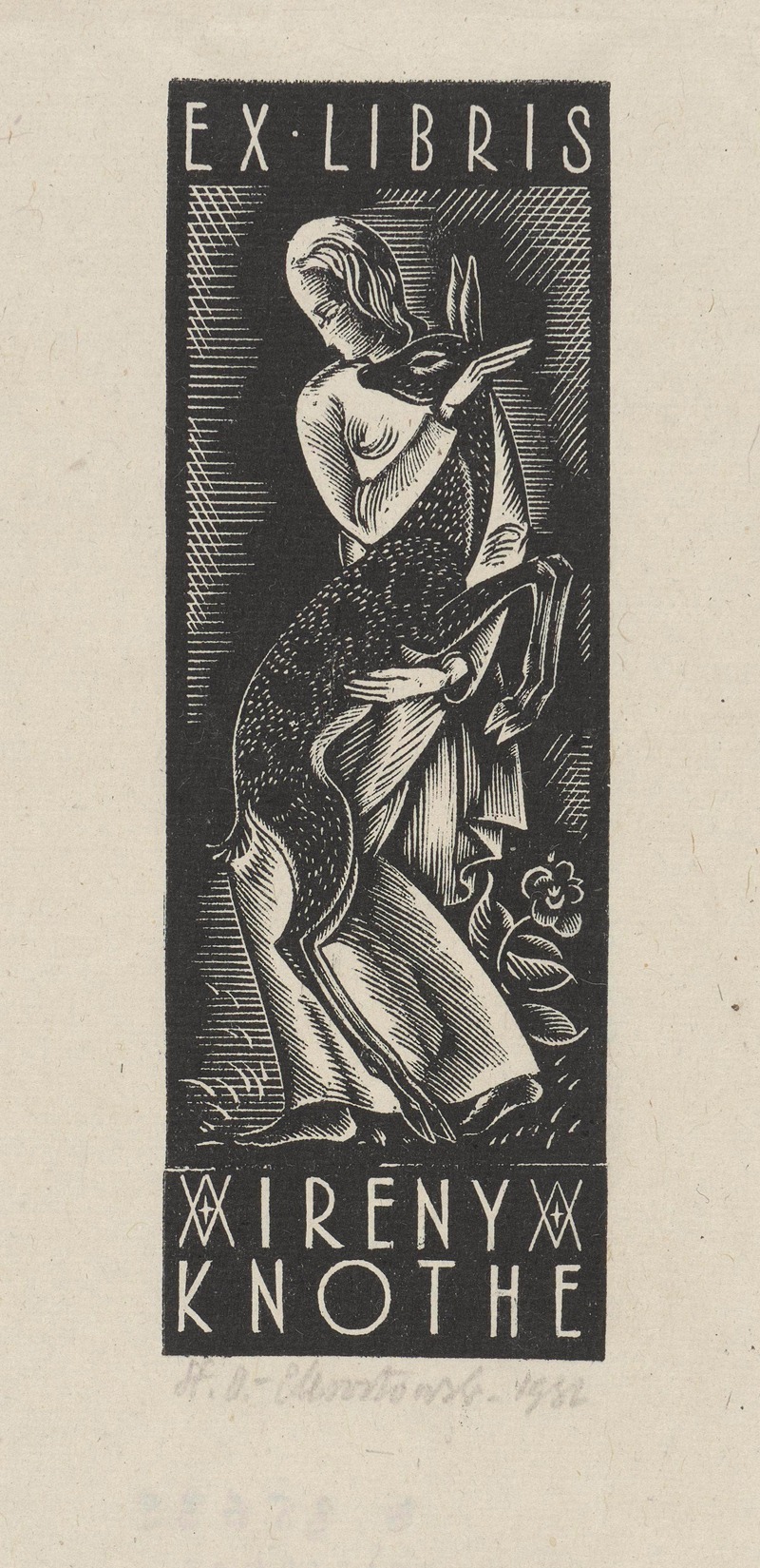 Ex libris Ireny Knothe - Artvee