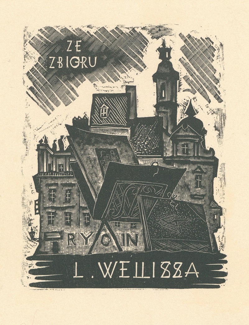 Ze zbioru rycin L. Wellisza - Artvee