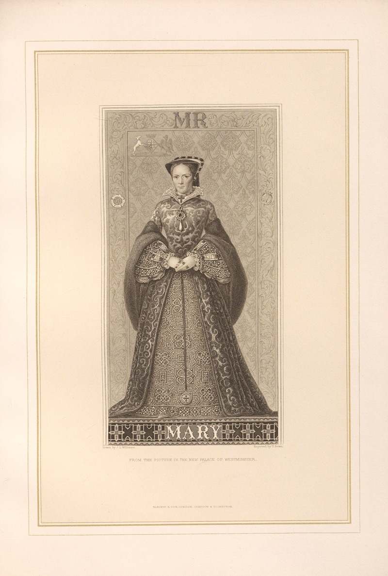 Portrait of Queen Mary - Artvee