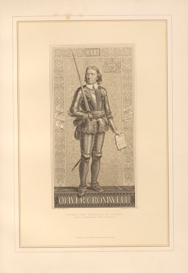 Portrait of Oliver Cromwell - Artvee