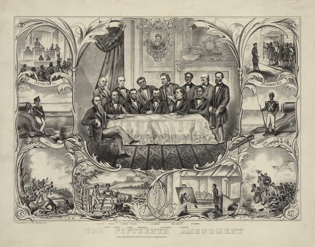 The fifteenth amendment - Artvee