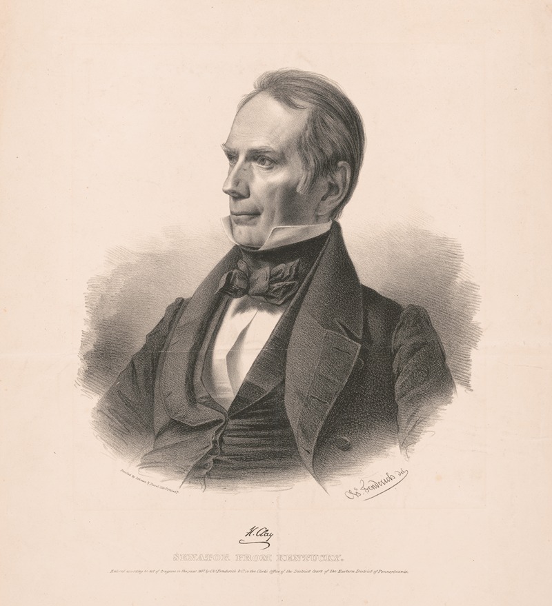 Henry Clay, senator from Kentucky - Artvee