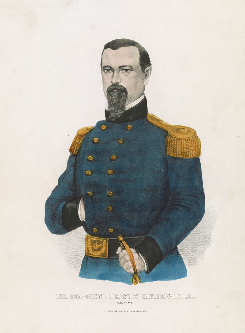 Brigadier General Irwin McDowell, U.S. Army - Artvee
