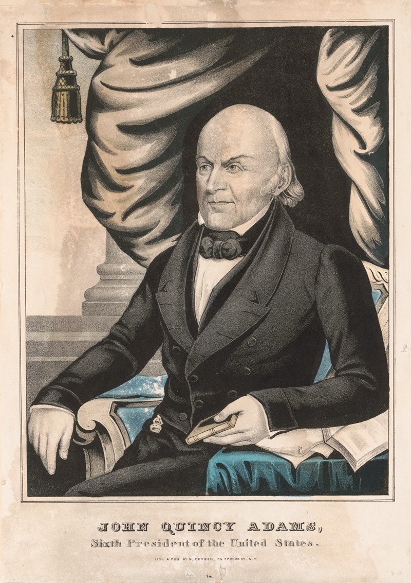John Quincy Adams, sixth President of the United States - Artvee