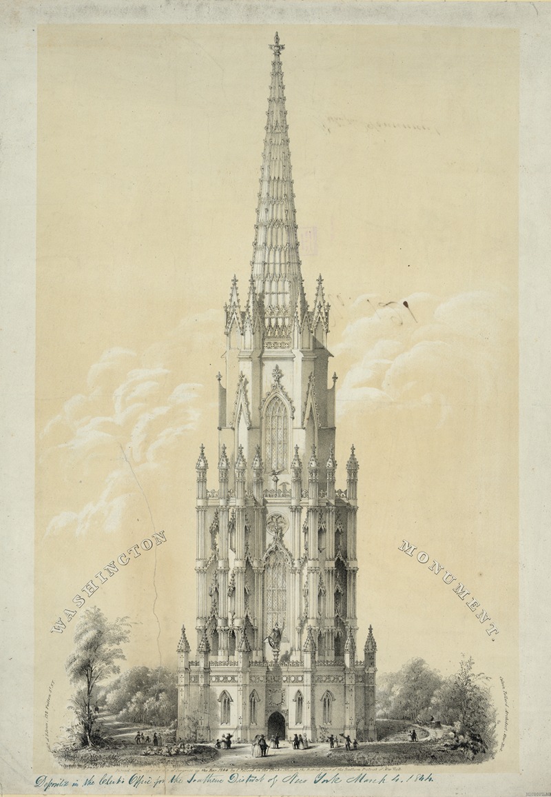 Washington Monument - Artvee