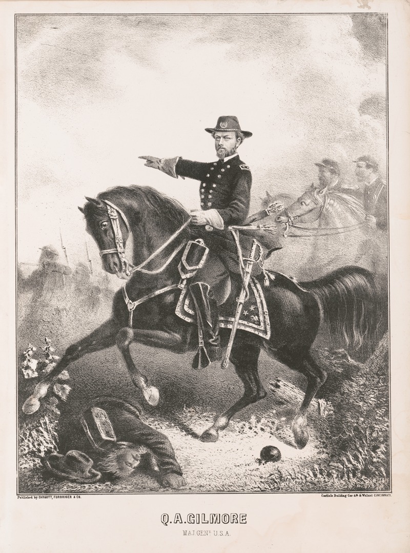 Quincy Adams Gillmore, Major general, U.S.A - Artvee