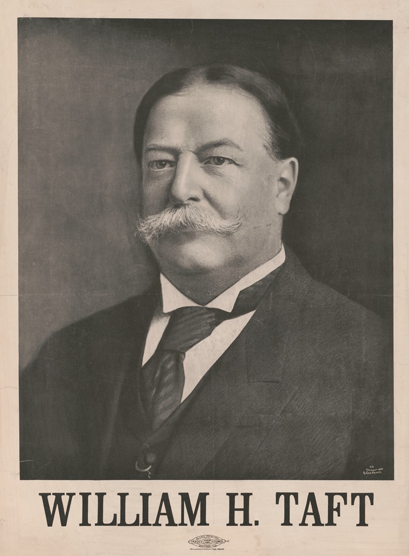 William H. Taft republican nominee 1908 - Artvee