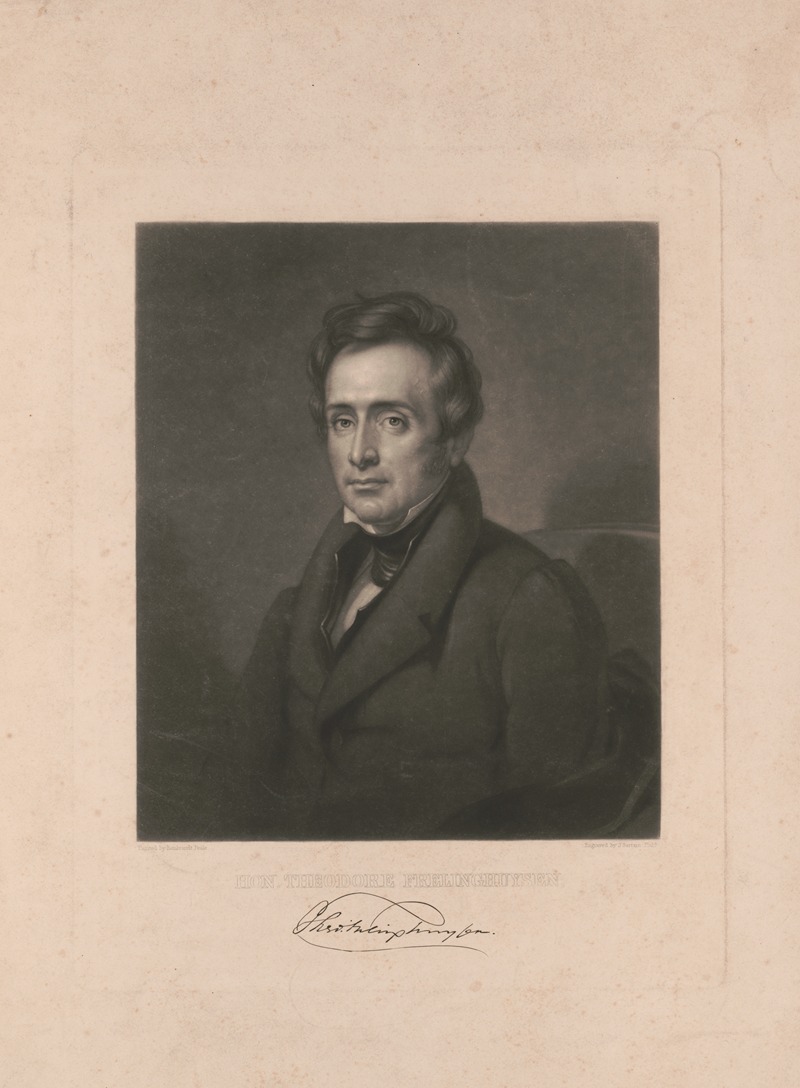 Hon. Theodore Frelinghuysen - Artvee