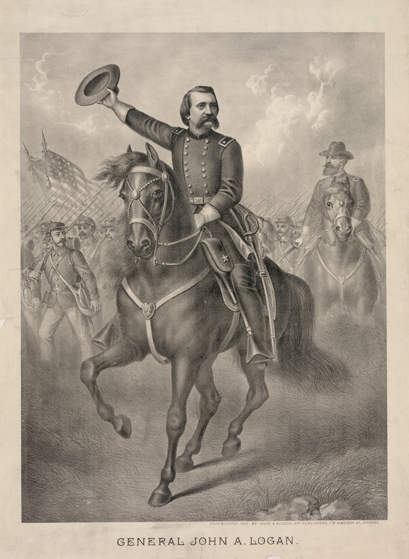 General John Alexander Logan - Artvee