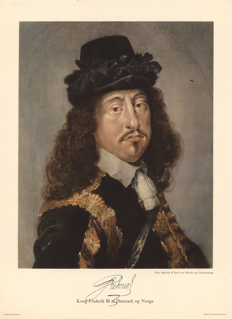 King Frederick III of Denmark and Norway (after Karel van Mander) - Artvee
