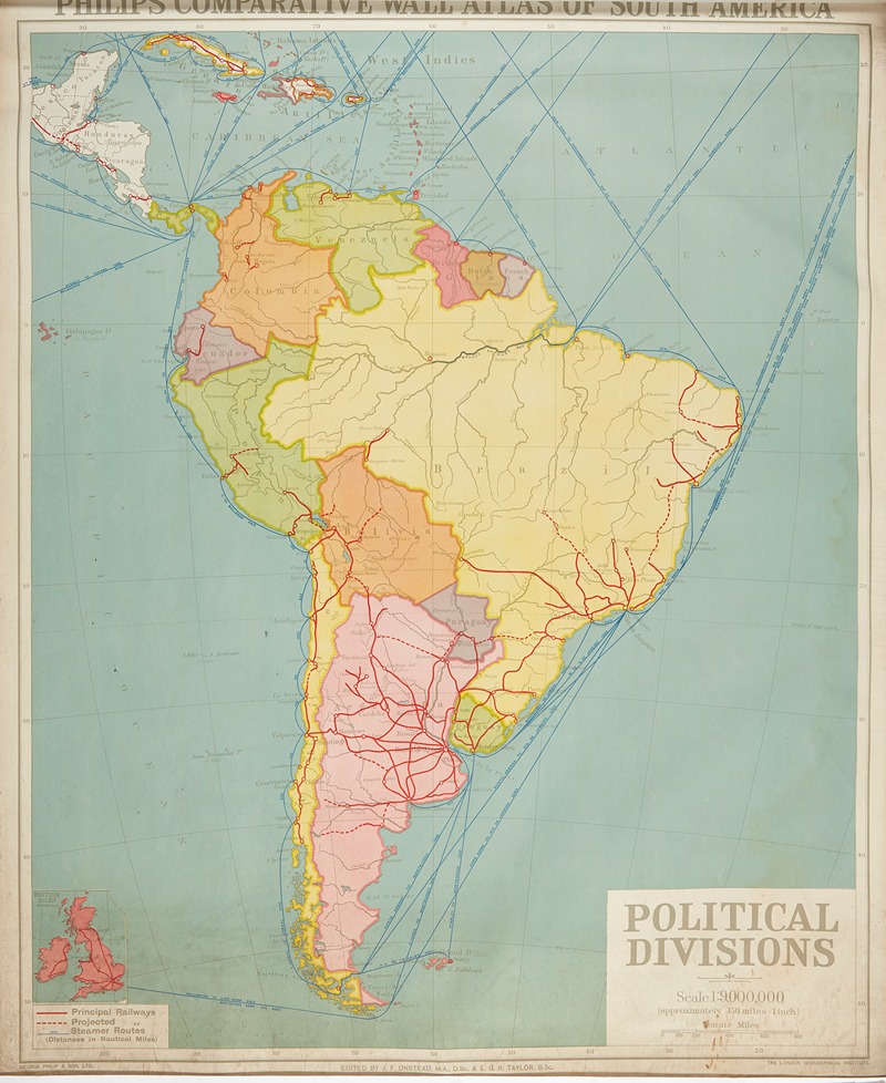 South America – Political Divisions - Artvee