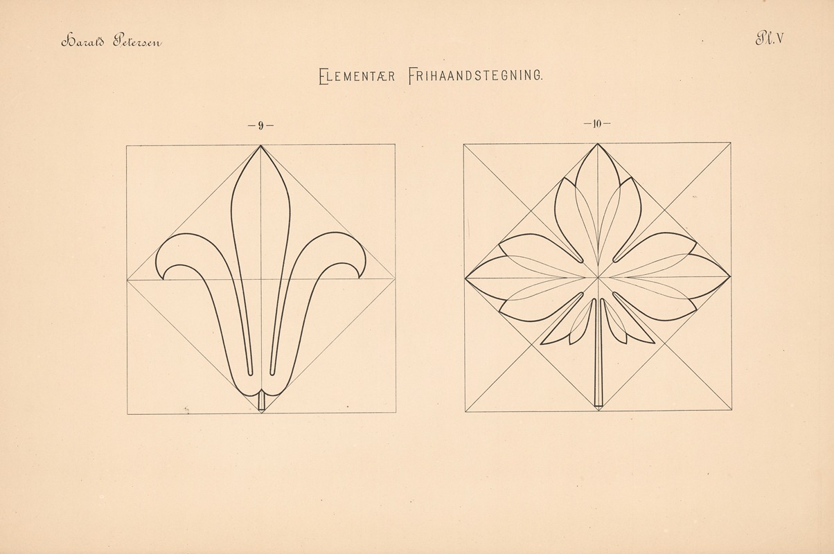 Elementary Freehand Drawing Pl.05 - Artvee