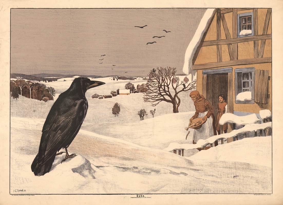 Lehmann's illustrations, based on Hey's fables - Artvee