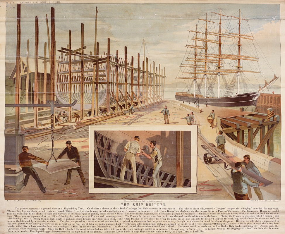 The Ship-Builder - Artvee
