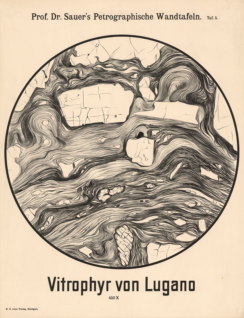 Vitrophyre from Lugano - Artvee