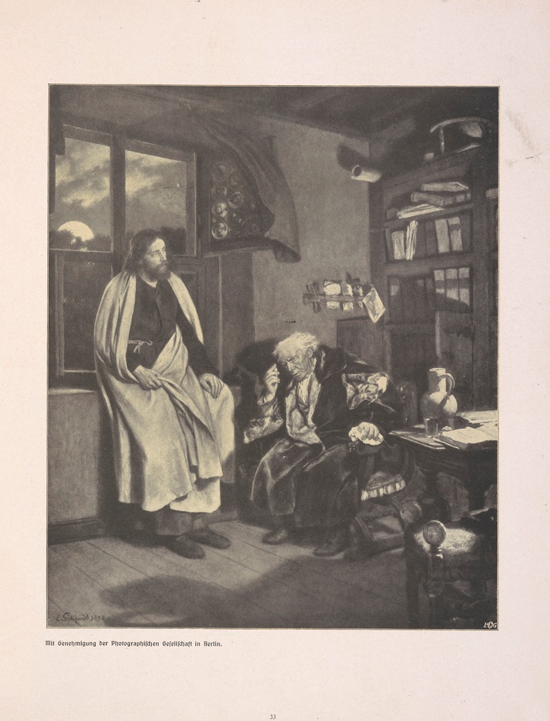 Christus und Nikodemus - Artvee